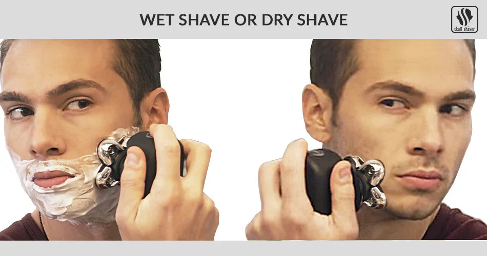 Wet Shave or Dry Shave? Which one is best for you? – Skull Shaver ME